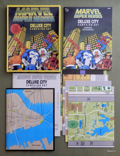 Marvel Super Heroes - TSR - Wayne's Books RPG Reference