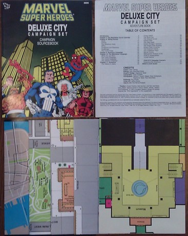 Marvel Super Heroes - TSR - Wayne's Books RPG Reference